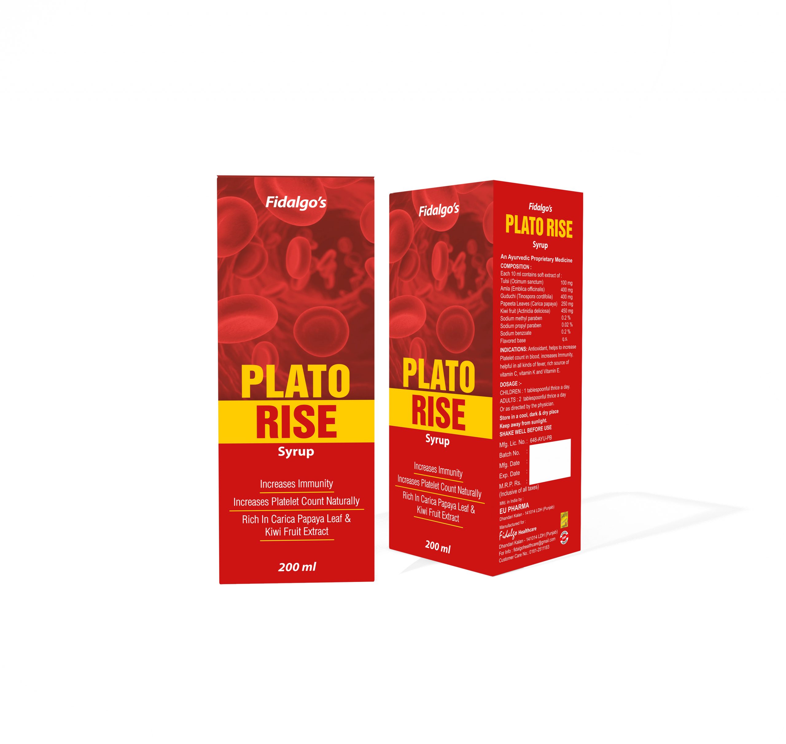 Plato Rise Syrup - Fidalgo Healthcare