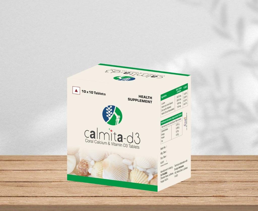 CALMITA-D3 Tablets - Fidalgo Healthcare